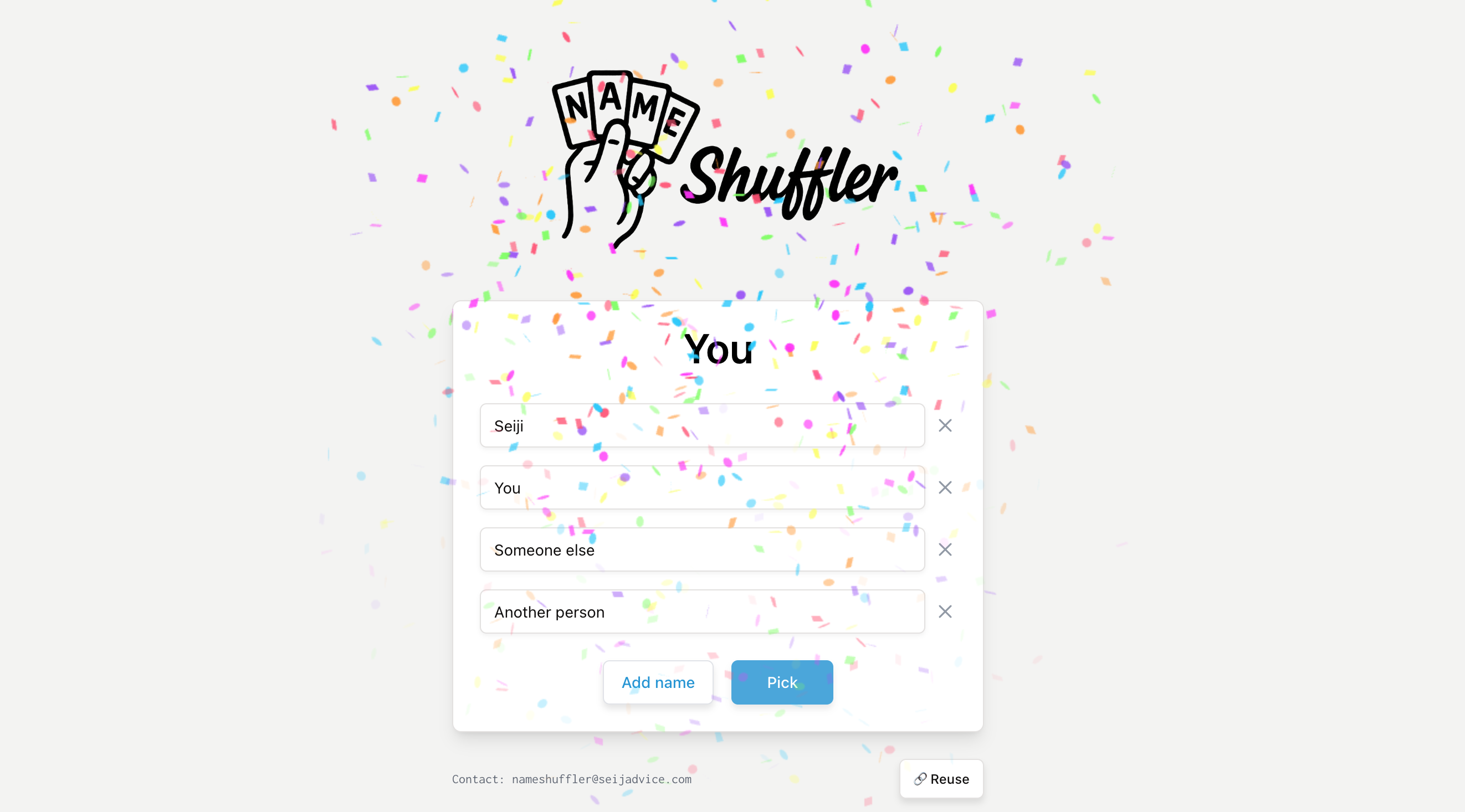 Name Shuffler